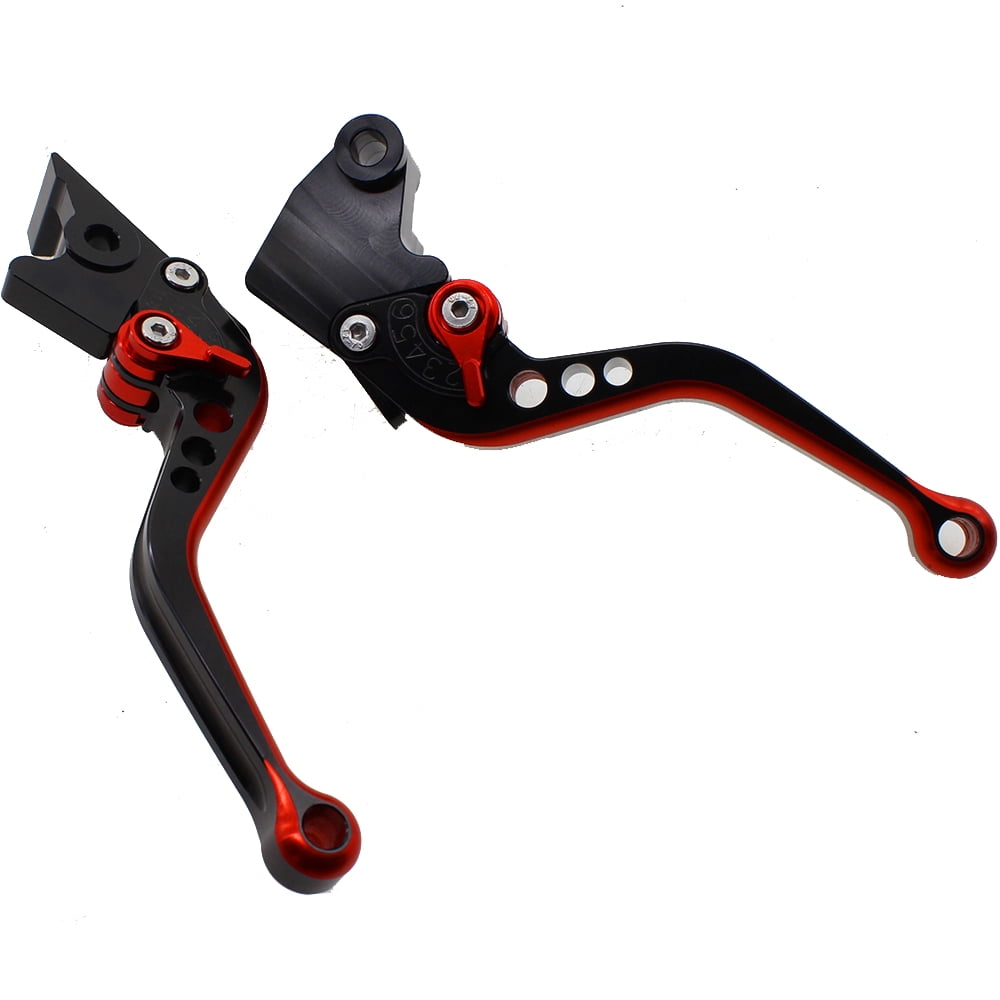 FXCNC Racing Short Billet Adjustable Motorcycle Double Colors Brake ...
