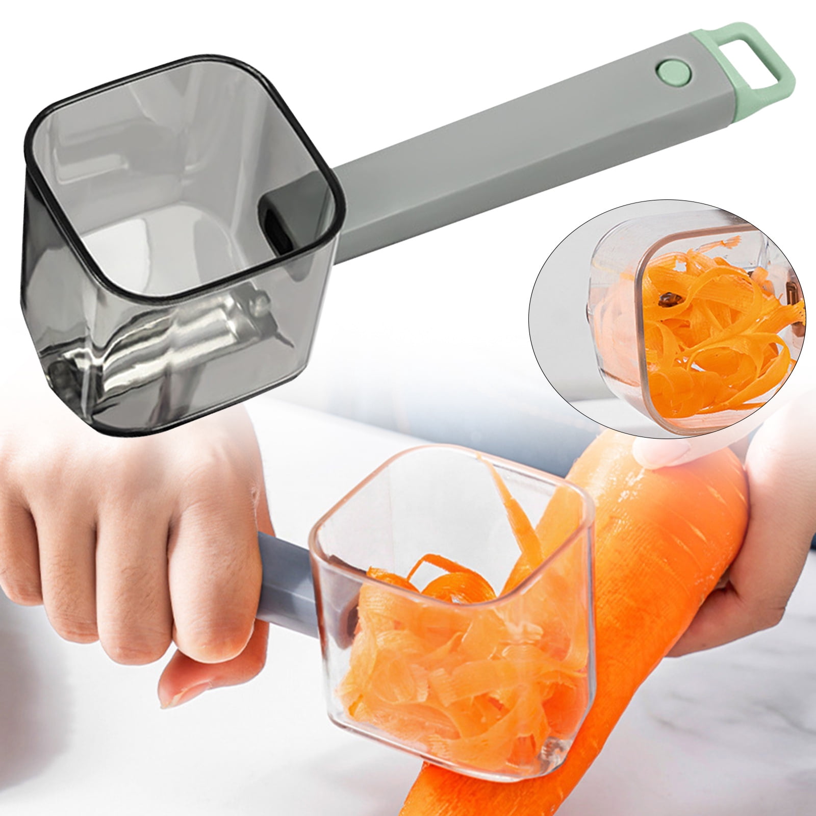 FXMLRLK 1Pc Fruit and Vegetable Peeler with Storage Box,Peeler with ...
