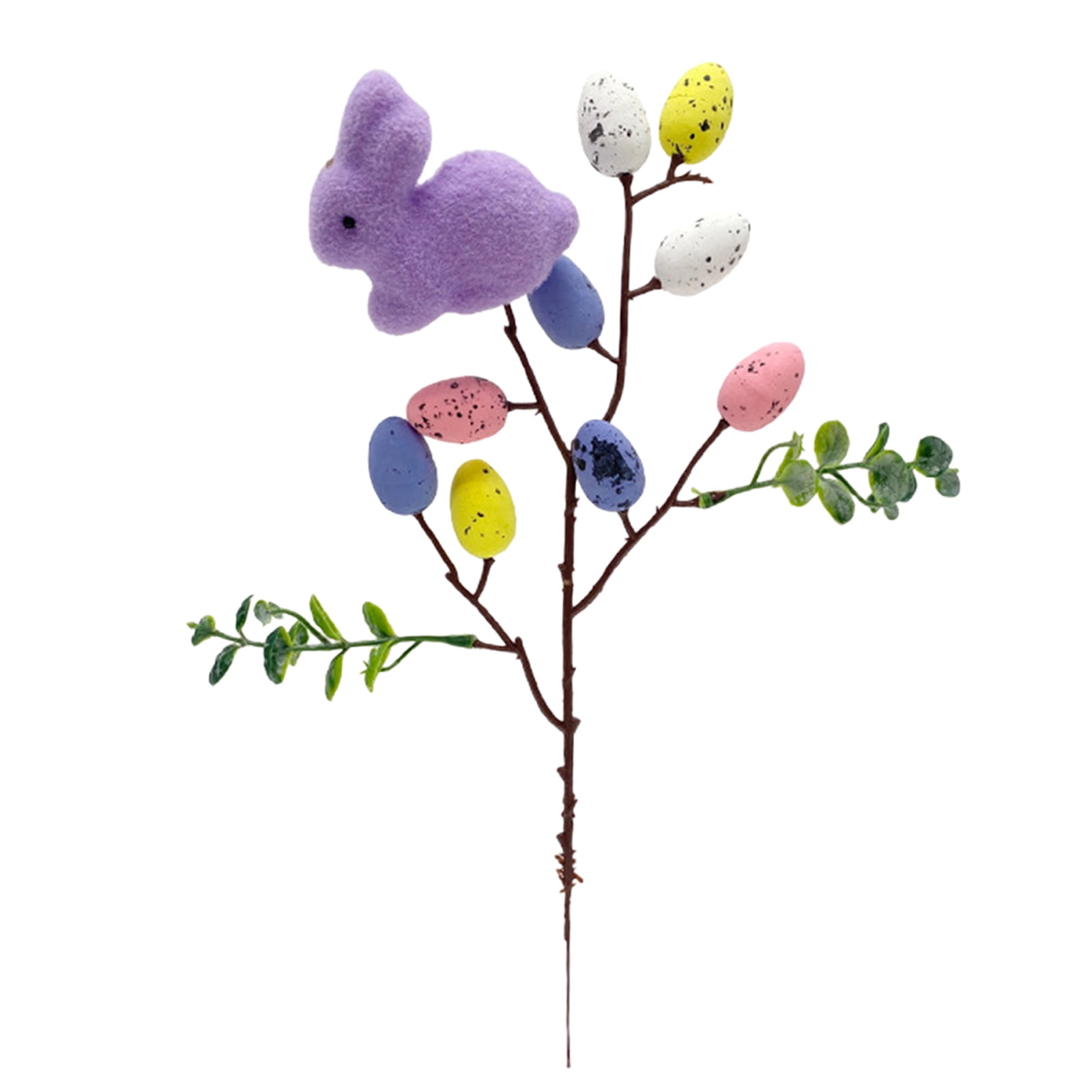 FXMLRLK 1pc Artificial Easter Vine with Pastel Easter Eggs and Berries ...