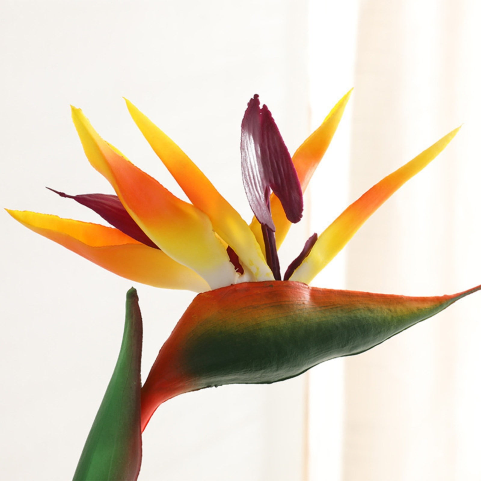 FXMLRLK 32" Real Touch Bird of Paradise Artificial Flowers Bouquet for ...