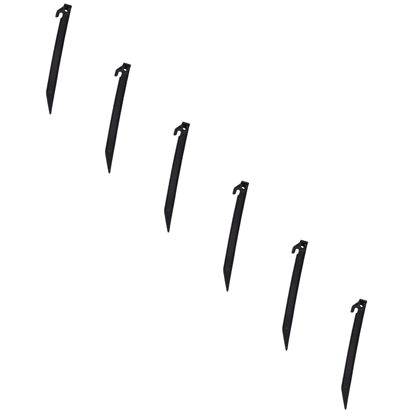 FXMLRLK Plastic Tent Stakes, 16 Pieces 9 Inch Heavy Duty Tent Pegs ...