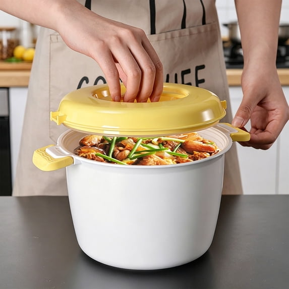 FXMLRLK Professional Large Micro Cookware, Microwave Rice Cooker ...