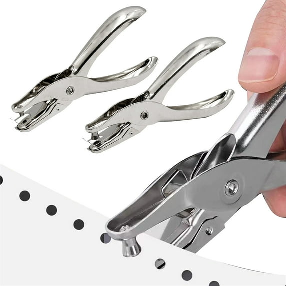 FXMLRLK Single Hole Puncher, 2 Pcs 3mm &6 mm Circle Paper Punches ...