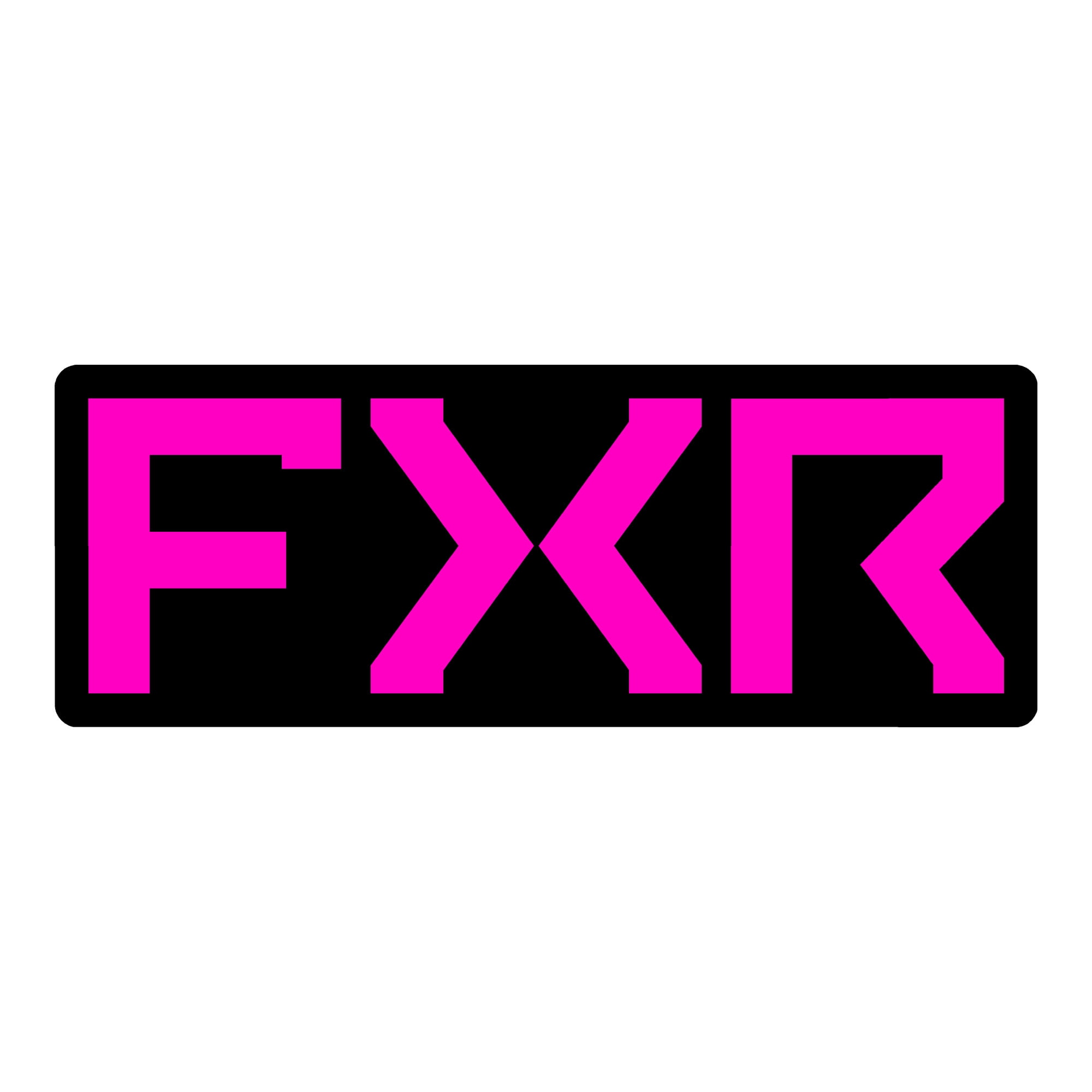 FXR Split Sticker 3 Inch Outdoor Logo Decal Off-Road Sports Cars Trucks ...