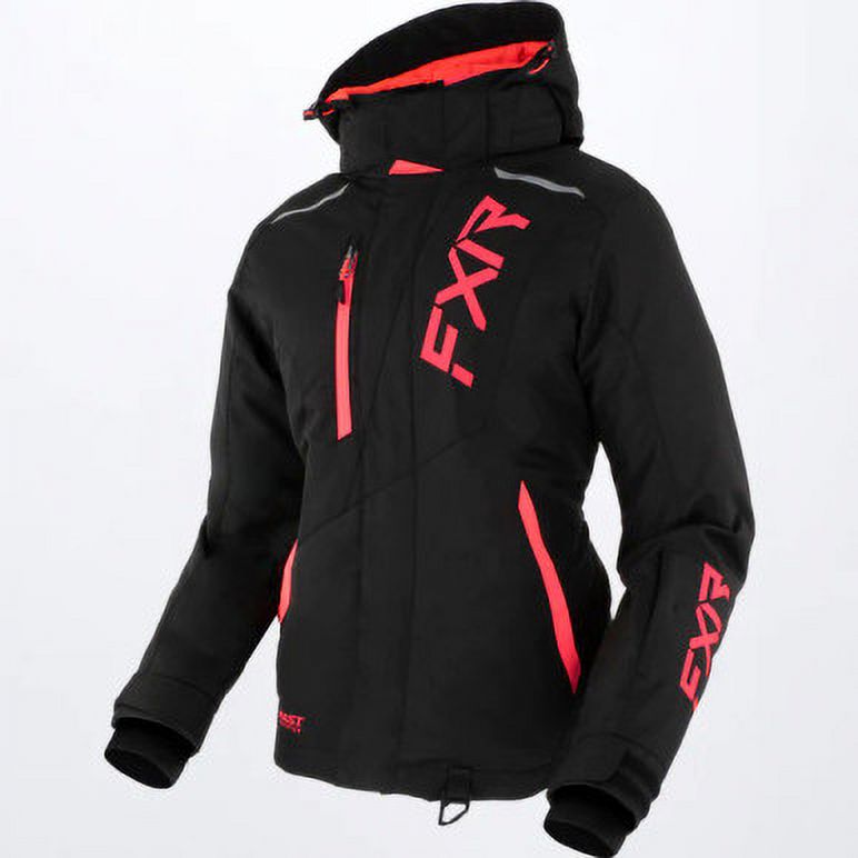 FXR Women's Pulse Jacket - Black/Coral - Walmart.com
