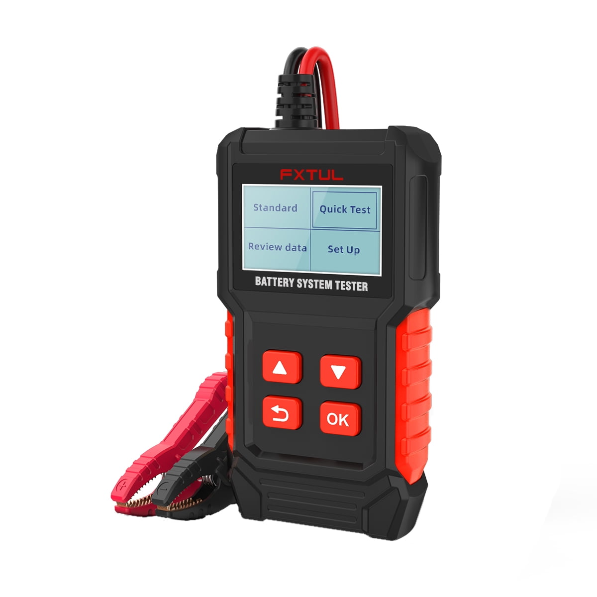 FXTUL BT50 Car Battery Tester, 8-20V Digital Batteries Load Detector ...