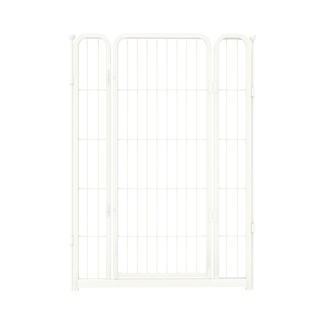 FXW Homeplus Dog Playpen Designed for Indoor Use, 1 Add-on Gate, 40 ...