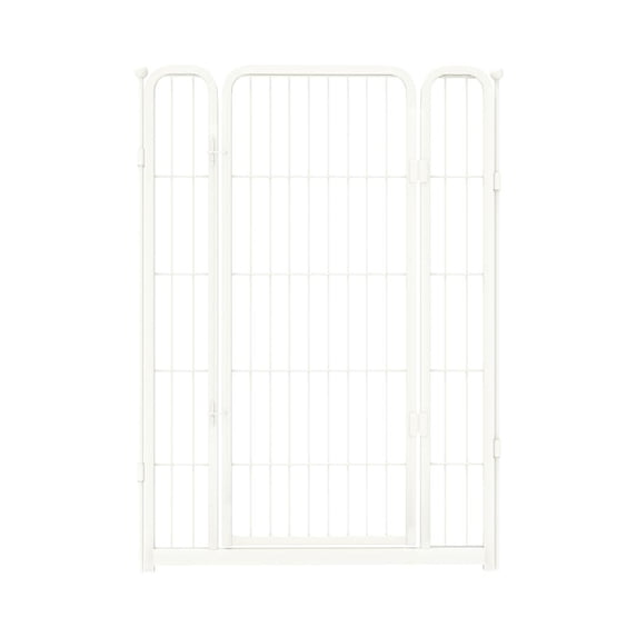 FXW Homeplus Dog Playpen Designed for Indoor Use, 1 Add-on Gate, 40 ...