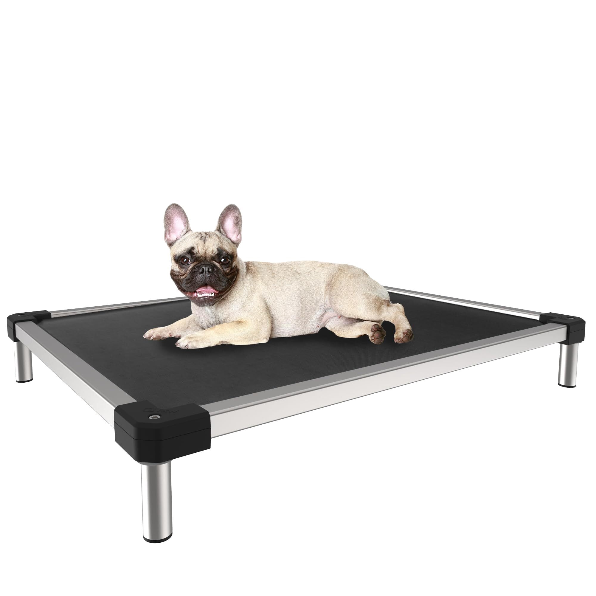 FXW TitanNest Cooling Chew-Proof Elevated Dog Bed, Washable Raised Cot ...