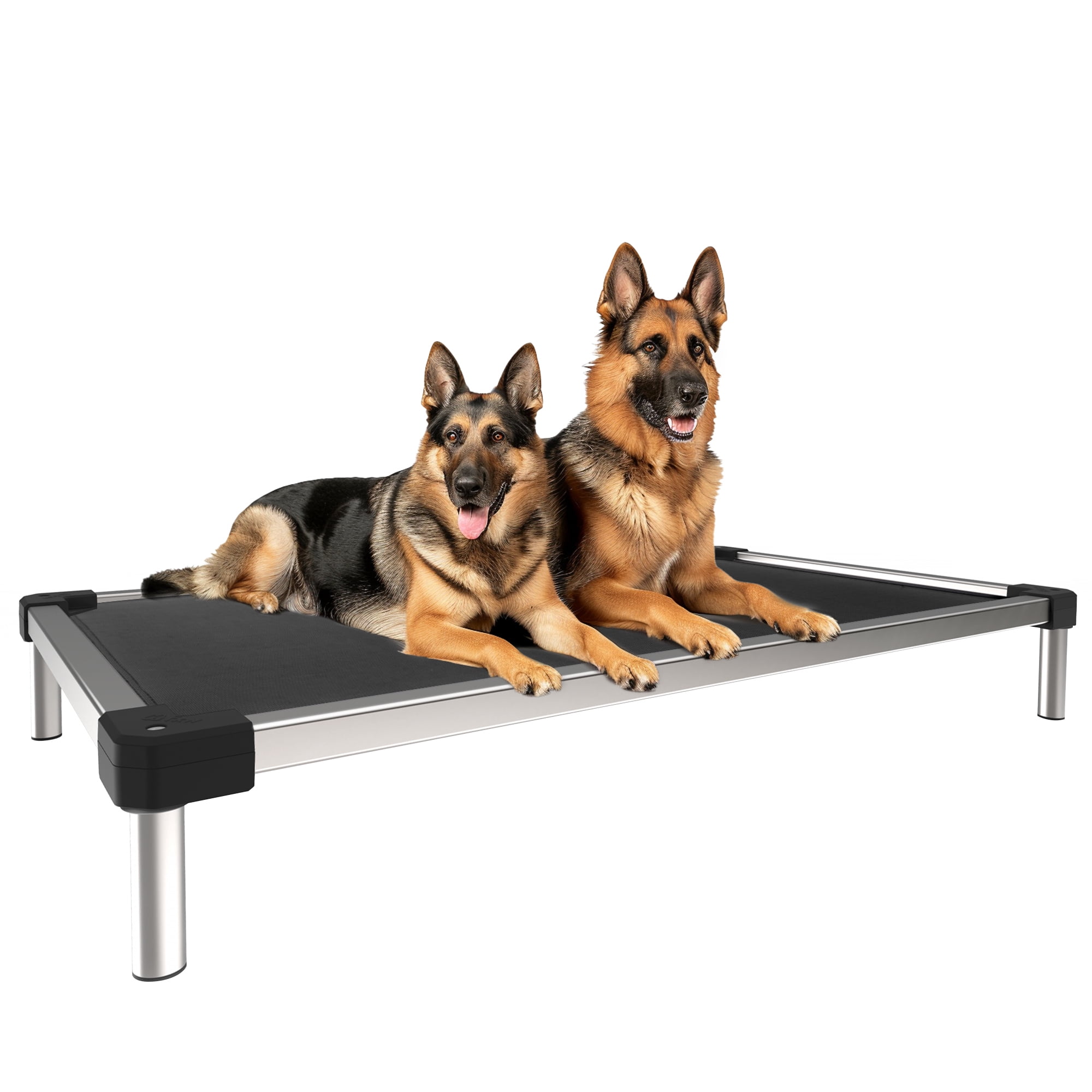 FXW TitanNest Cooling Chew-Proof Elevated Dog Bed, Washable Raised Cot ...