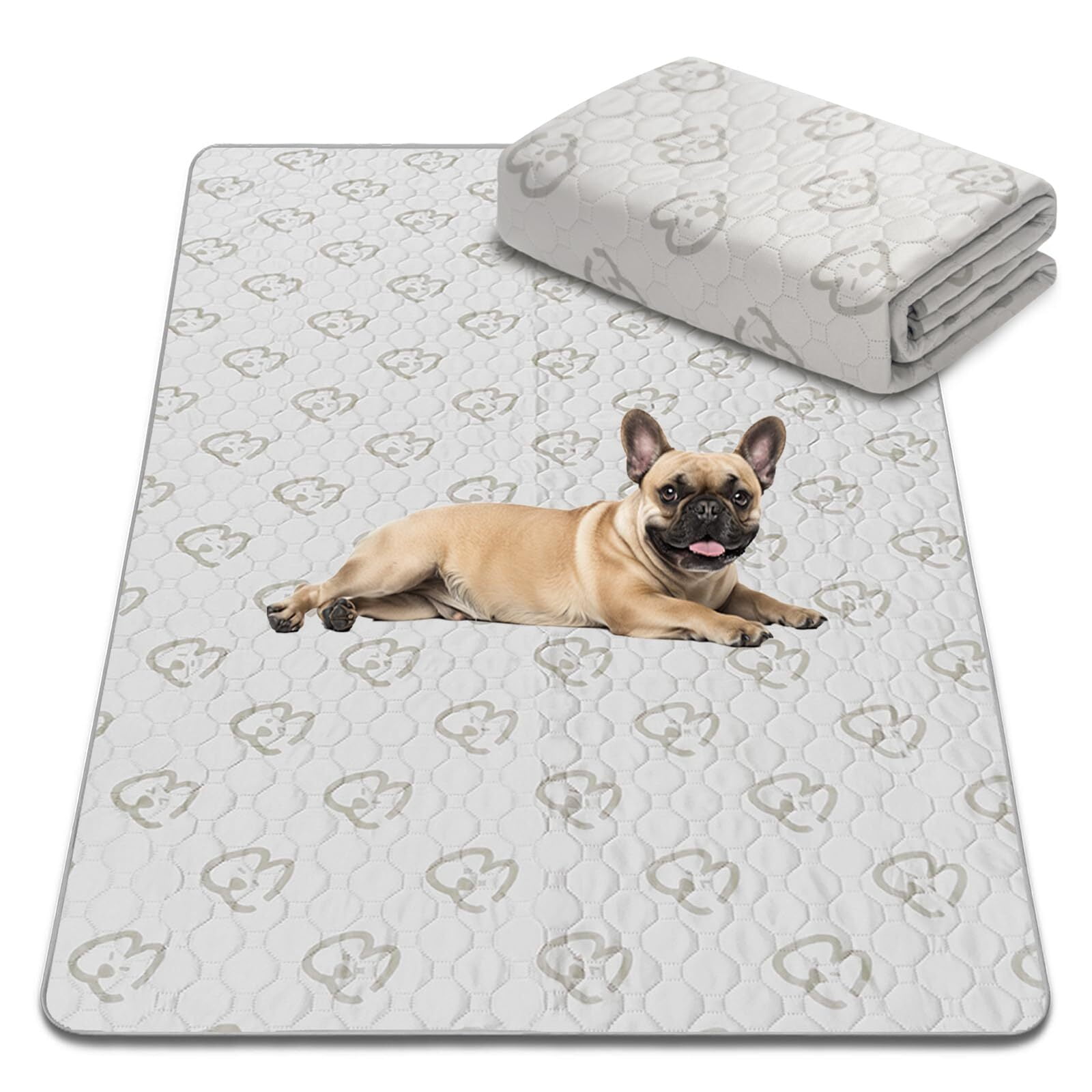 FXW Washable Pee Pads for Dogs, Puppy Pads with Super Absorbent, 63" x ...