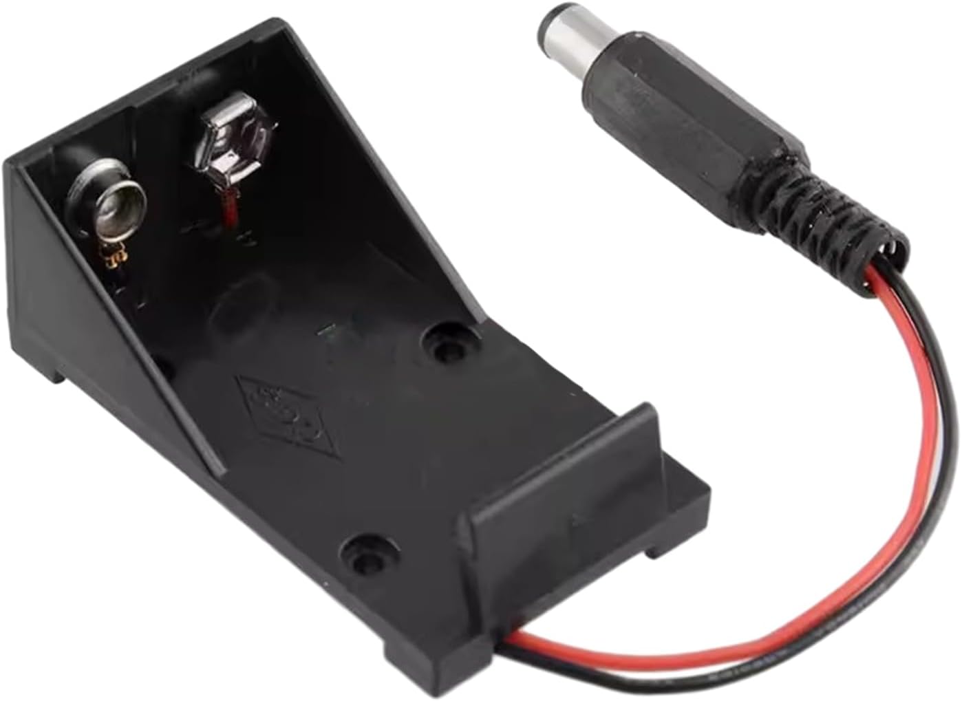 FXY2x9V Battery Holder Case Battery Storage Box Container with DCPlug ...