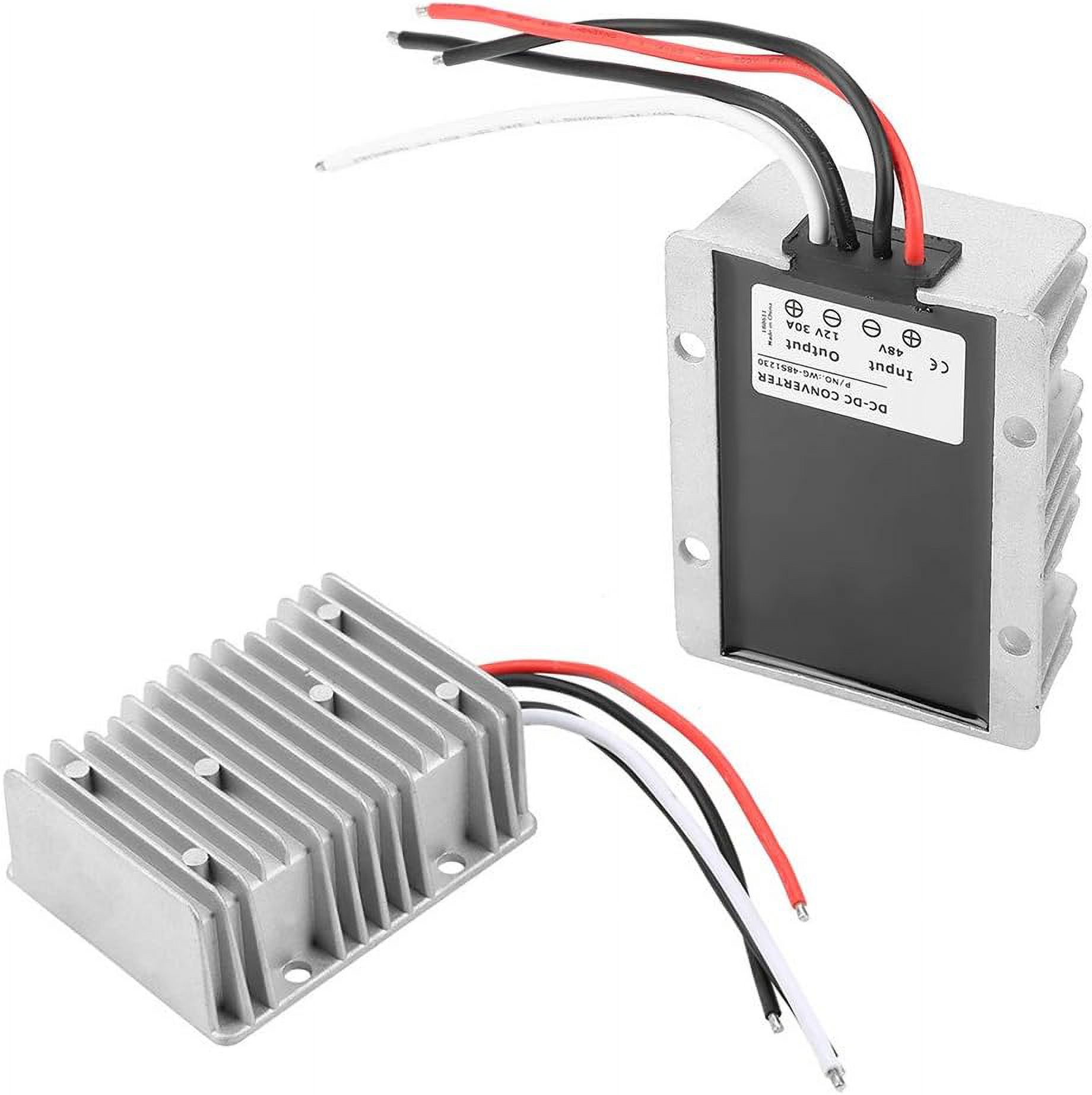 FXY48V to 12V Auto Converter DC Voltage Regulator Power Supply 30A 360W ...