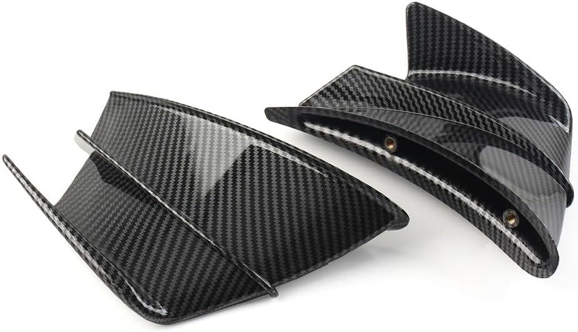 FXYLIRU Carbon Fiber Motorcycle Side Winglets Air Deflector Wing ...
