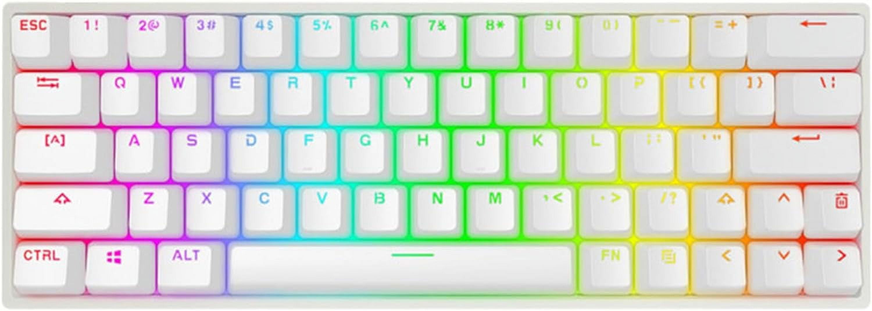 FXYMechanical Gaming Keyboard with Gateron Optical Switch Backlight ...