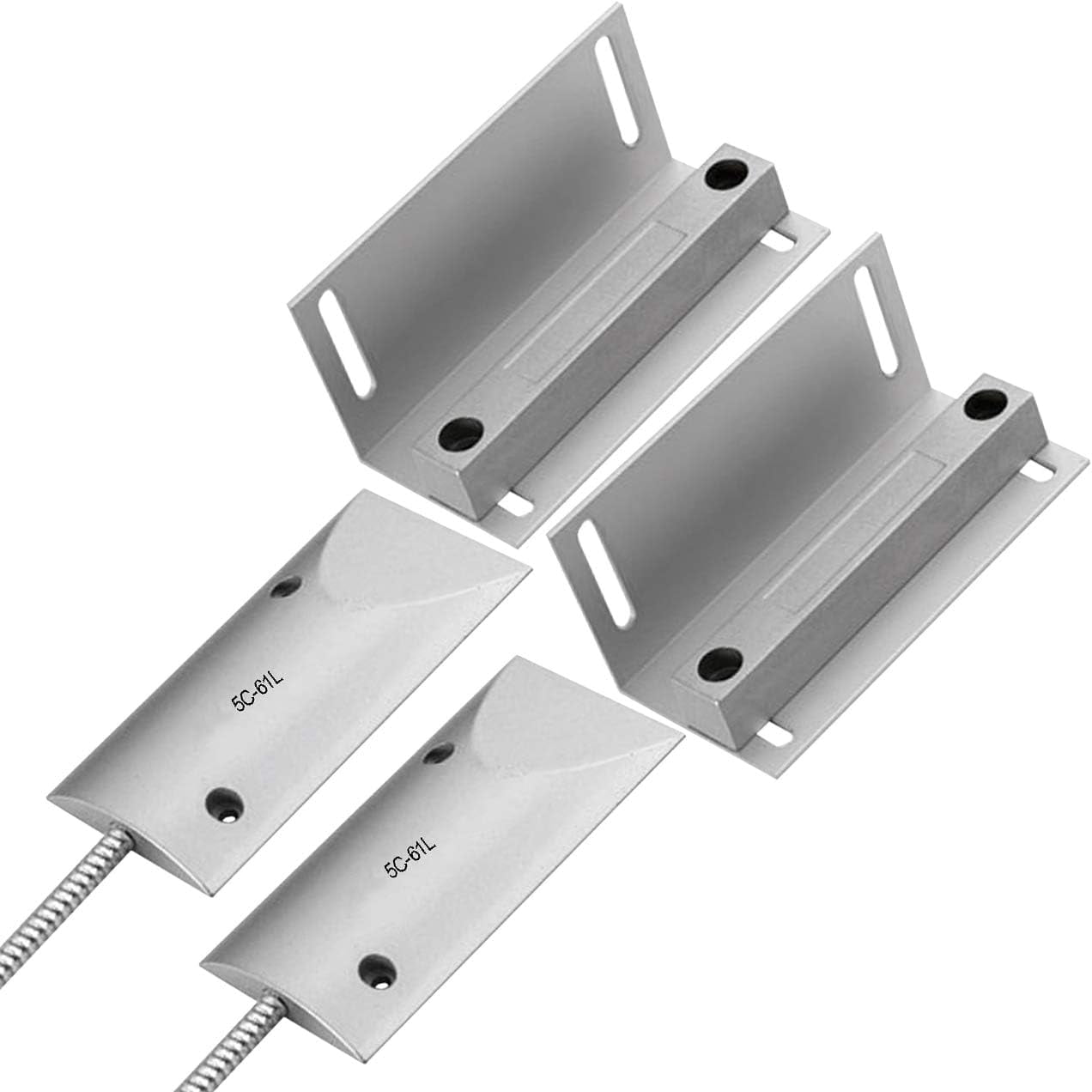 FXYNC Overhead Door Magnetic Contact Reed Switch Alarm with Adjustable ...