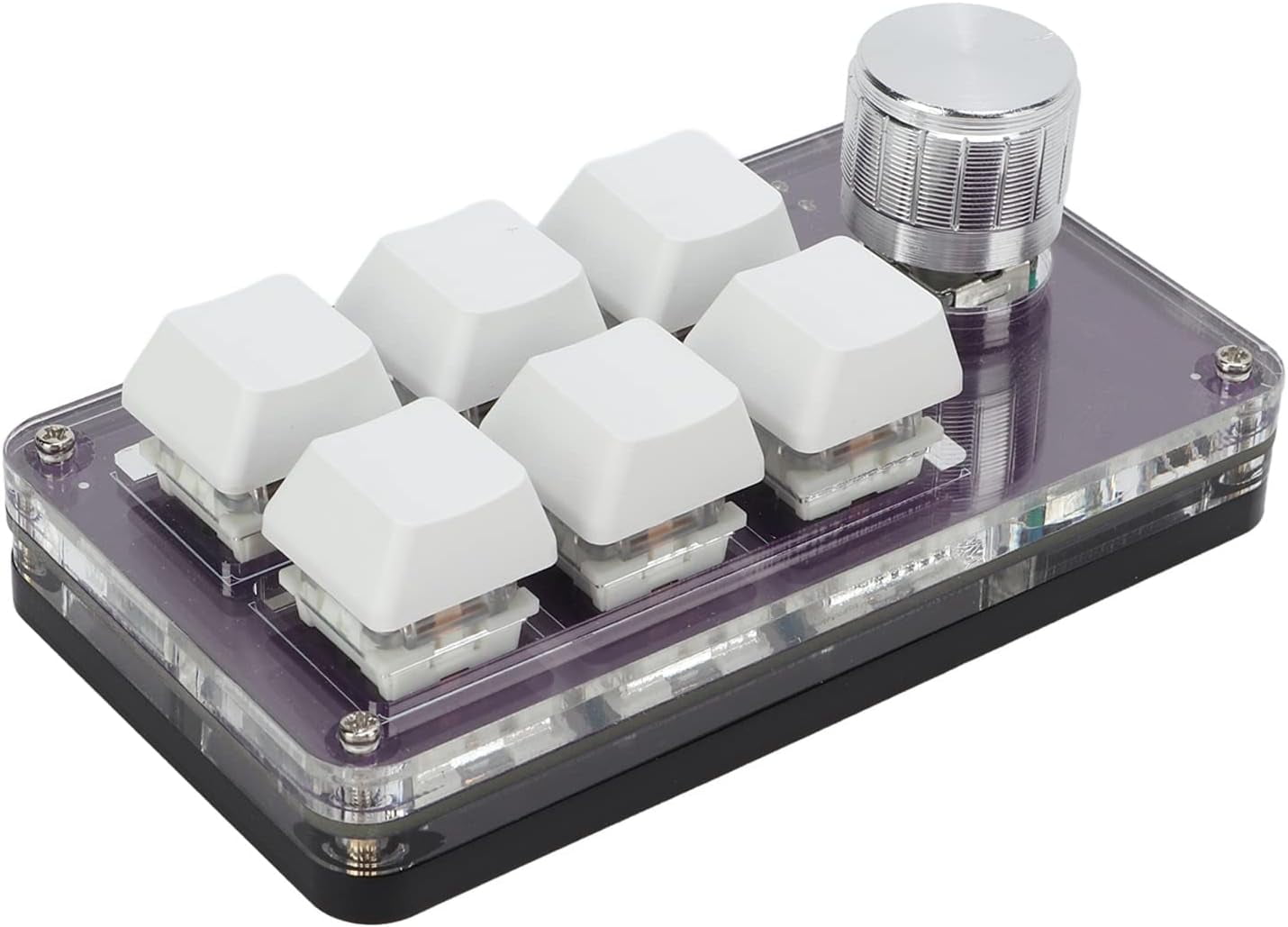 FXYShortcut One Handed Mechanical Keyboard Multifunction Mini 6 Key ...