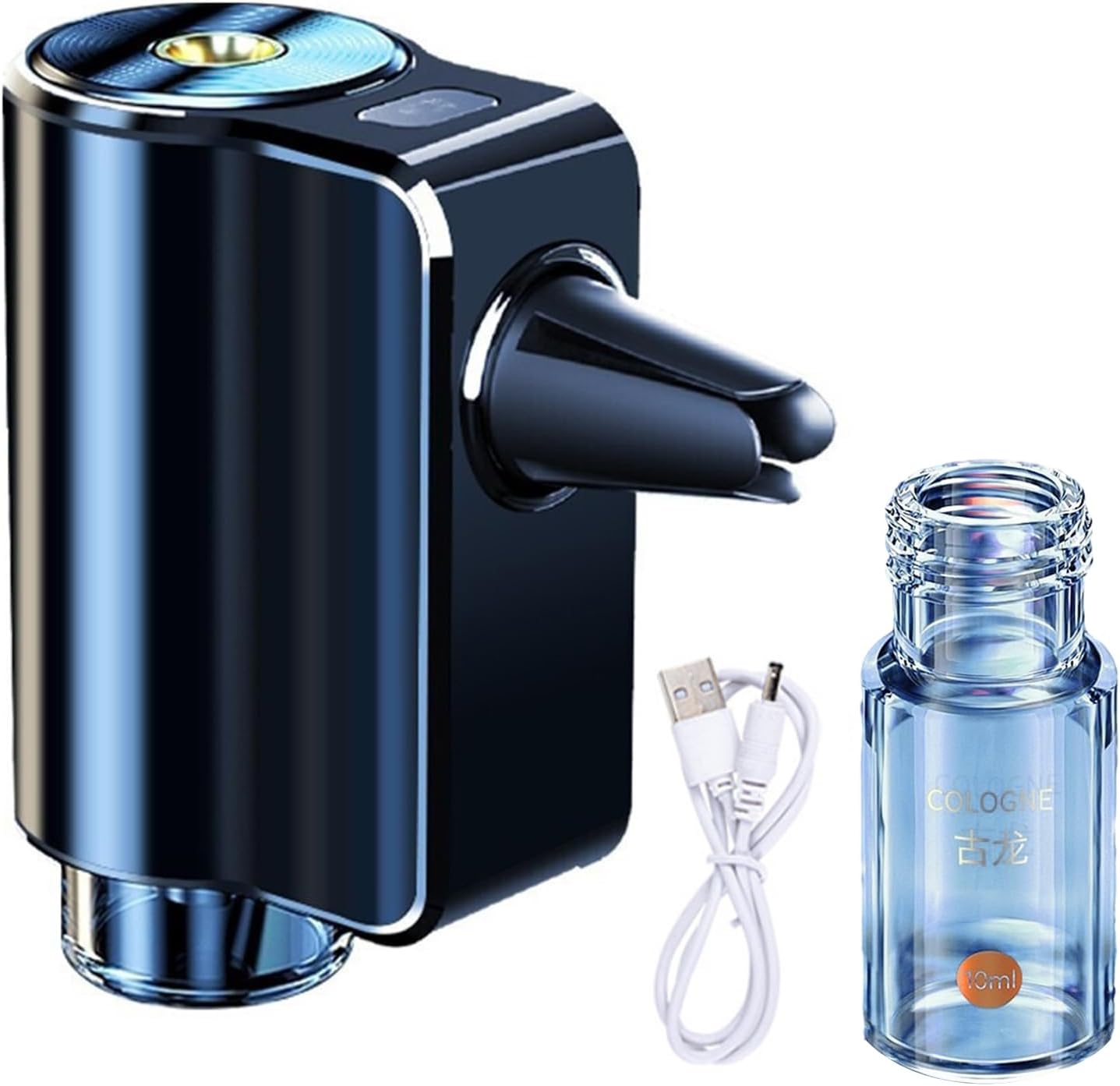 FXYSmart Car Air Freshener Diffuser, Car Essential Oil Diffuser with 3 ...