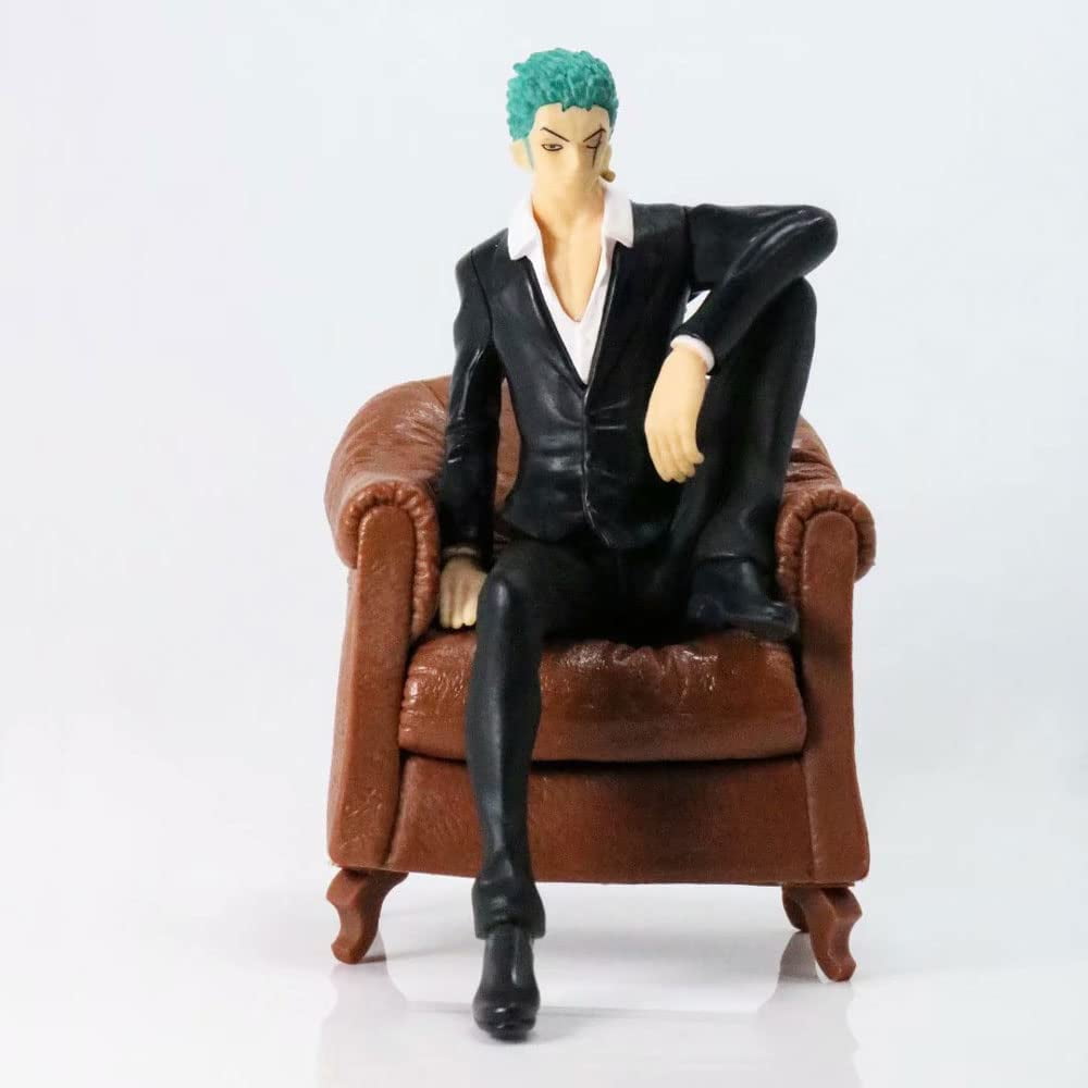 Newly One Piece: Zoro Collectible Character Figurine Animated Statue ...