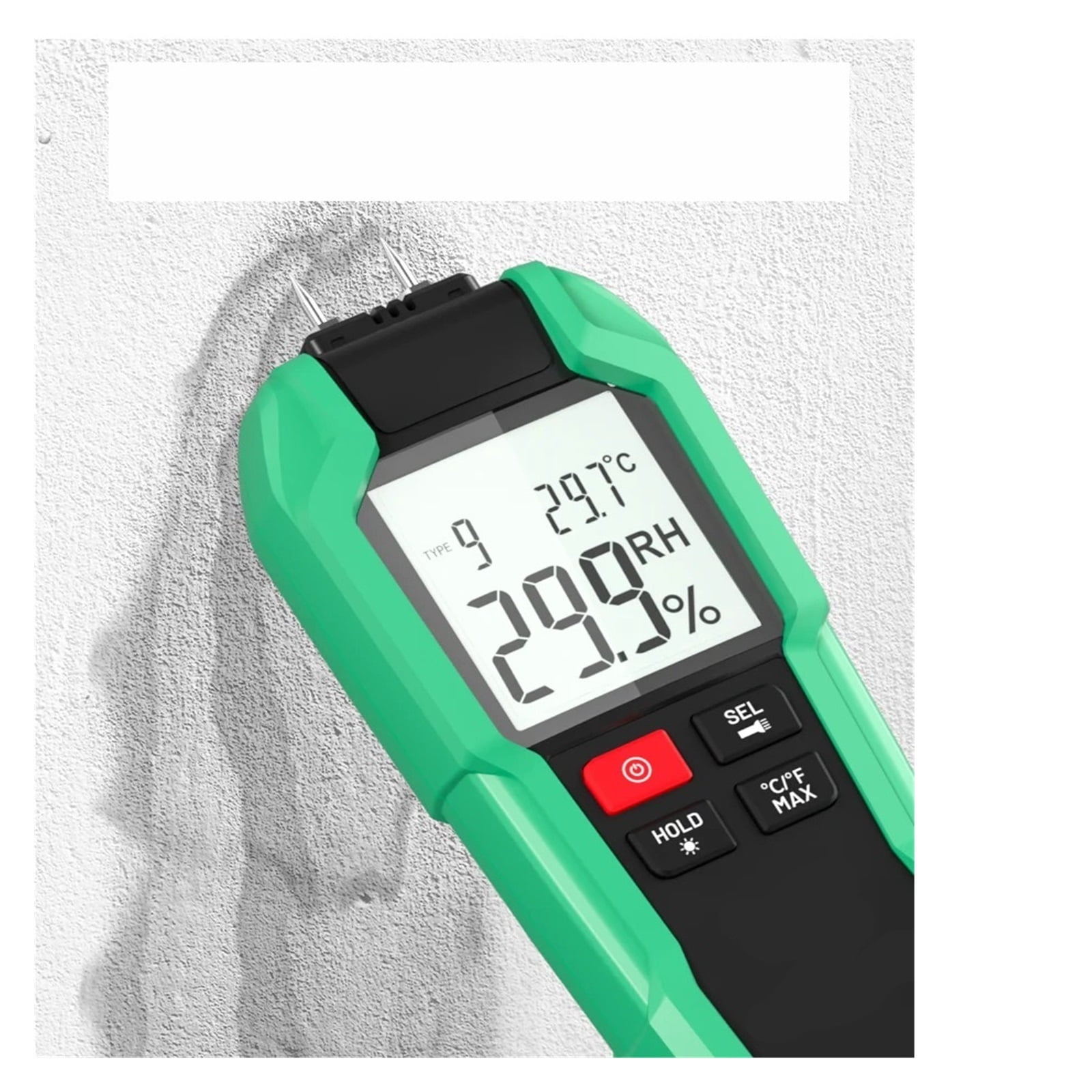 FY8815 Handheld Digital Hygrometer Wood Moisture Meter LCD Display for ...