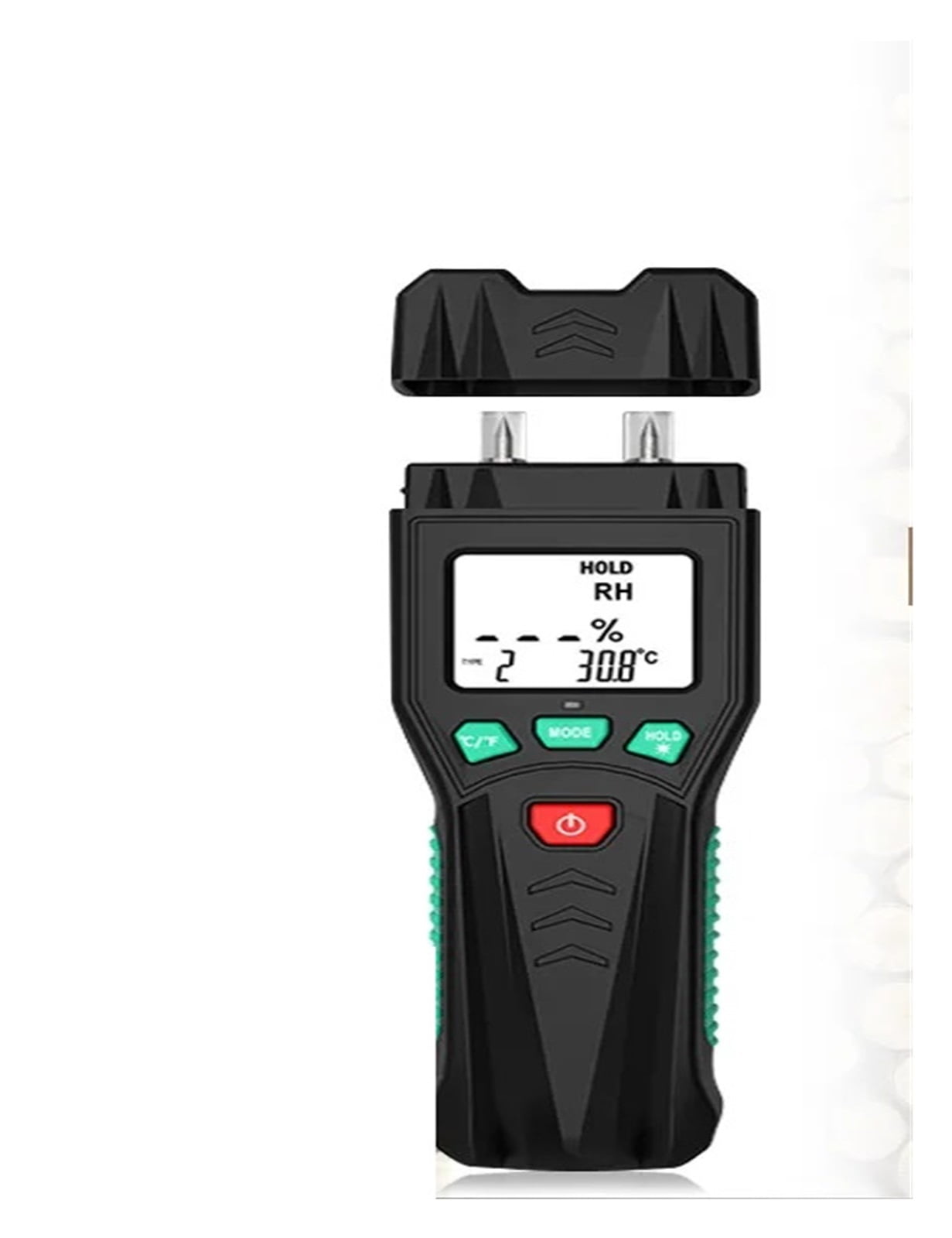 FY886 Digital Wood Moisture Meter Two Pins 7 Categories Materials ...