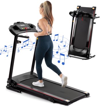 Foldable Fitness Health Running Machine Equipment Motorized Treadmill ...