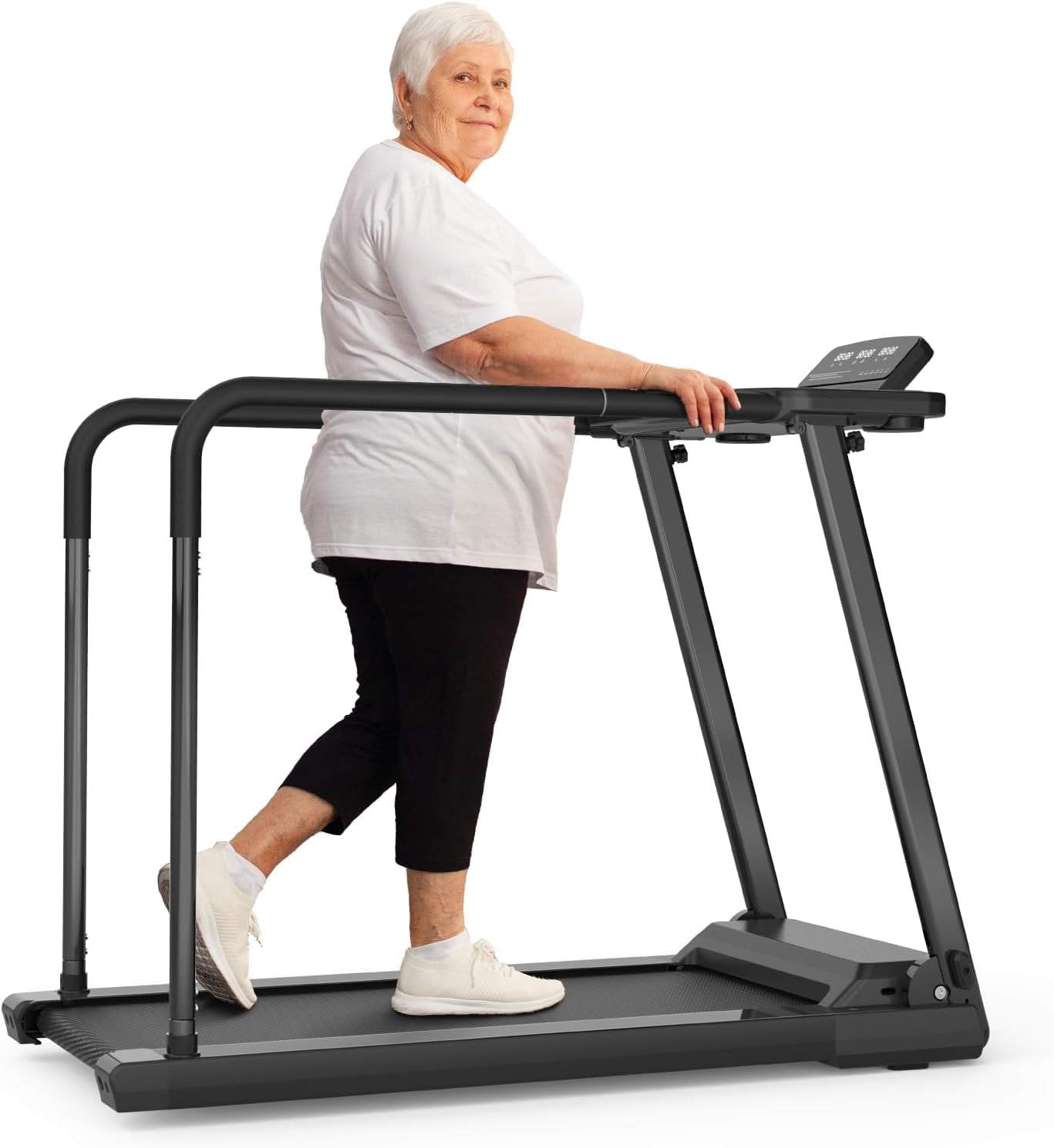 FYC Portable Walking Pad Treadmill with Desk for Seniors - Foldable ...