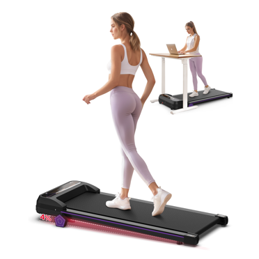 Factory Sale! Under Desk Incline Treadmill, 2 in 1 Walking Pad Desk ...