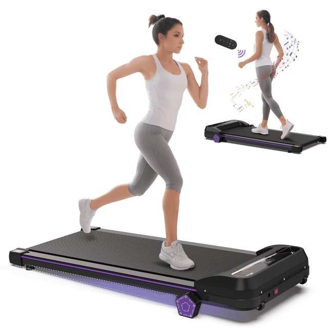 FYC Home Treadmill, 2.5HP, Incline, Small & Quiet, Bluetooth, LED ...
