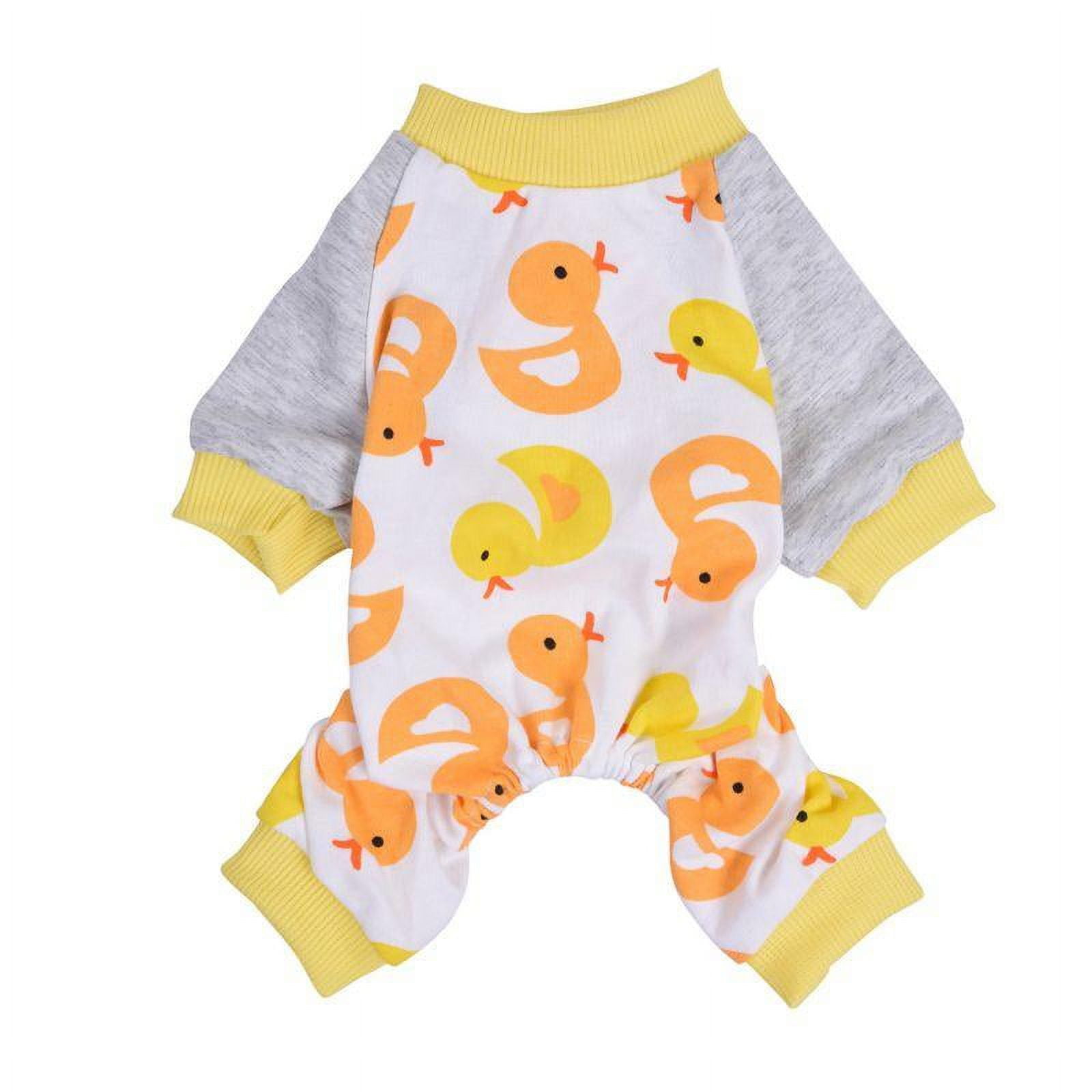 FYCONE Dog Pajamas Clothes Puppy Cotton Soft Jumpsuits Sleepwear Onesie ...