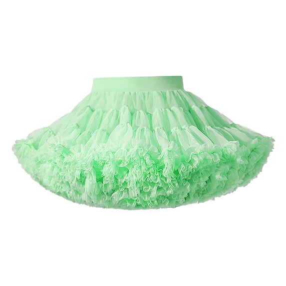 FYDUU Baby Girls Tutu Skirt Princess Fluffy Soft Tulle Ballet Birthday ...