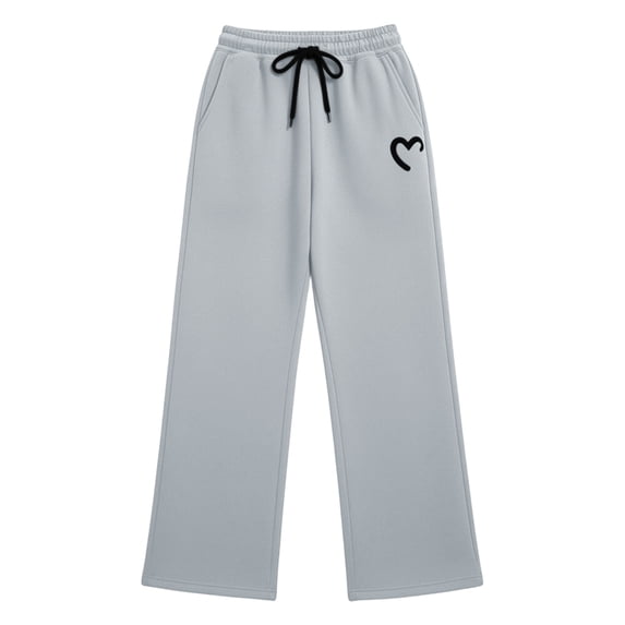 FYDUU Boy's Casual Pants With Elastic Waist Straight Leg Trousers For ...