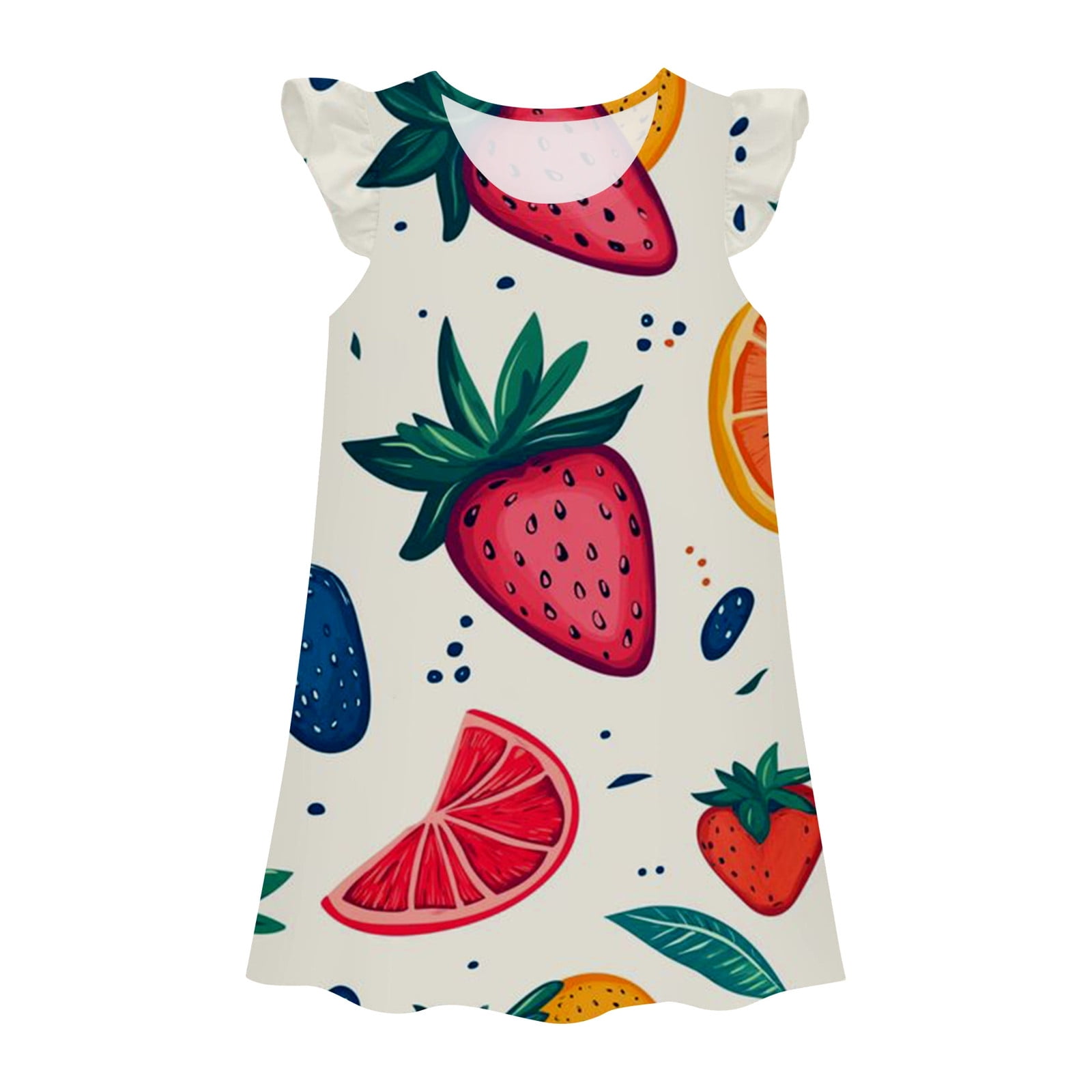 FYDUU Easter Kids Girls Nightgowns Fashion Cute Print Pajama Sleepwear ...