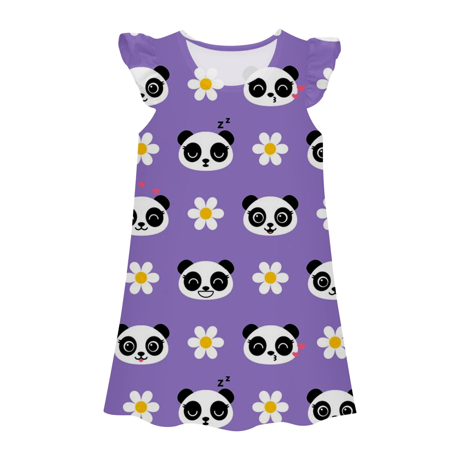FYDUU Easter Kids Girls Nightgowns Fashion Cute Print Princess ...