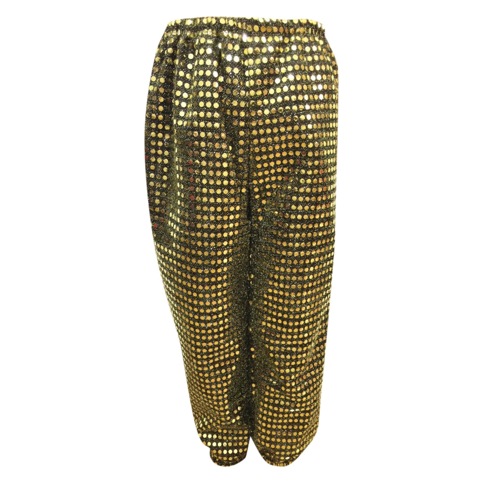 FYDUU Kids Sequins Pants Sparkling Jazz Dance Harem Pants Modern Street ...