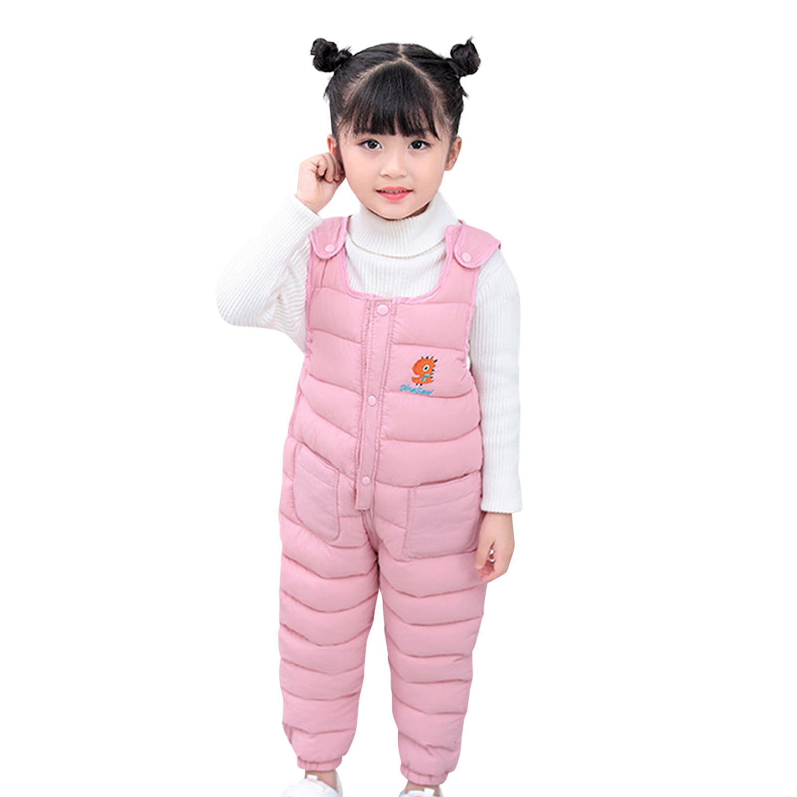 FYDUU Toddler Snow Pants Baby Winter Clothes Boy Girl Snowsuit Ski ...