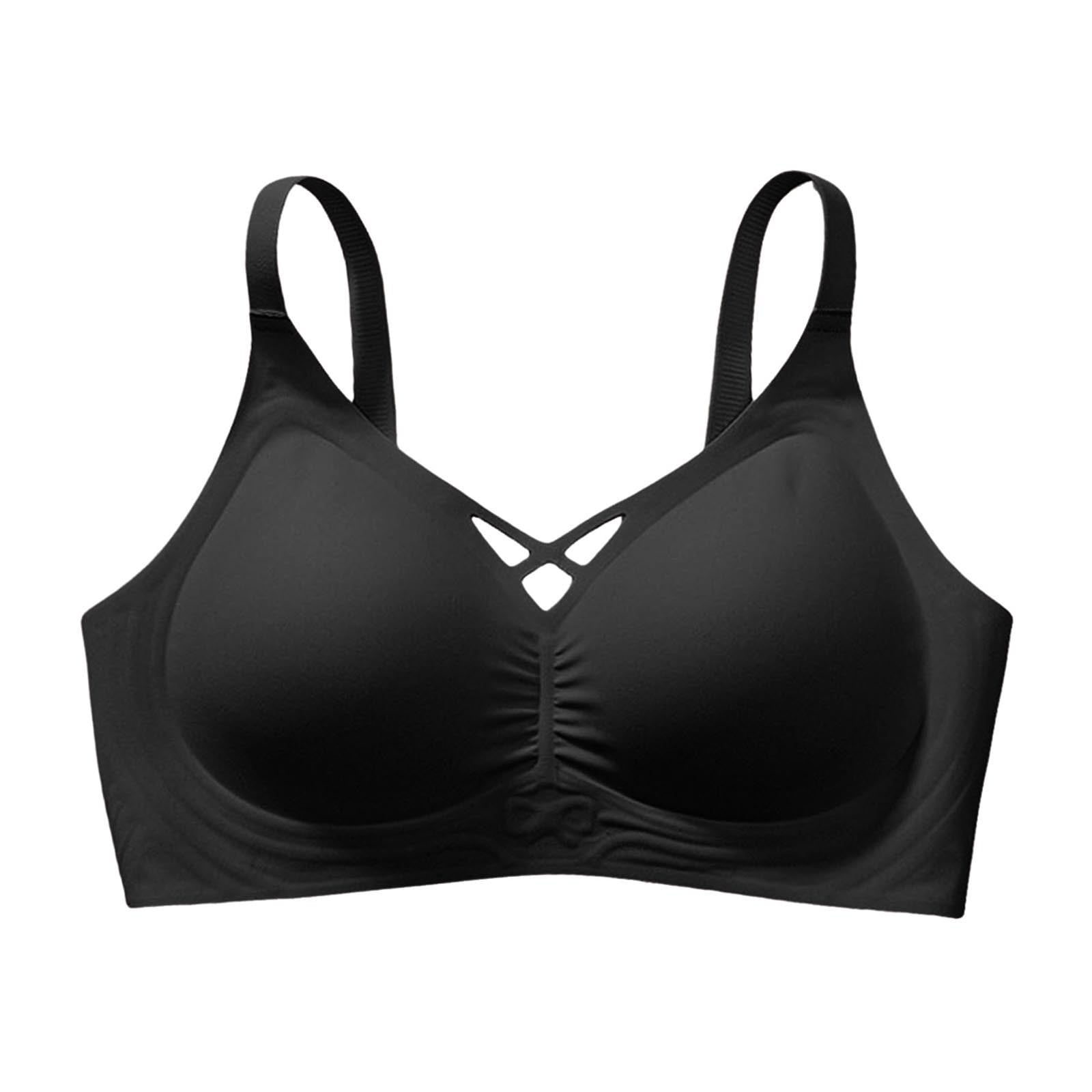 FYDUU Wireless Bralette For Women Comfortable Seamless Soft Yoga Bra ...