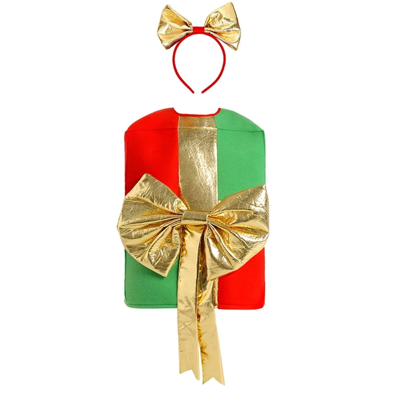 FYEGRE Elegant Childrens Christmas Party Dress Santa Themed Holiday ...