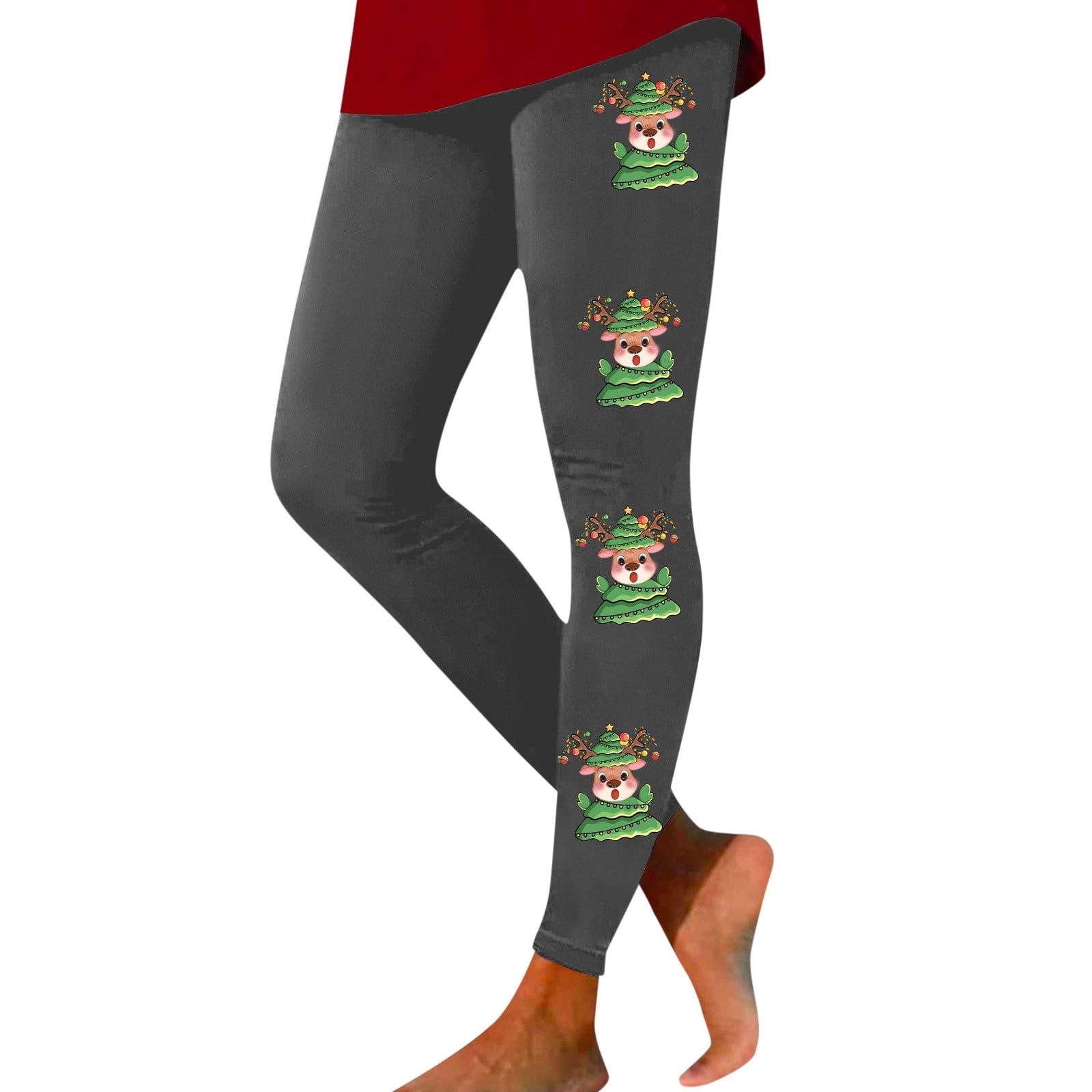 FYEGRE High Waist Printed Yoga Pants For Women Squat Proof Workout ...