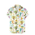 FYEGRE Men's Carnival Shirts Men's Carnival Fashion Digital 3D Printed ...