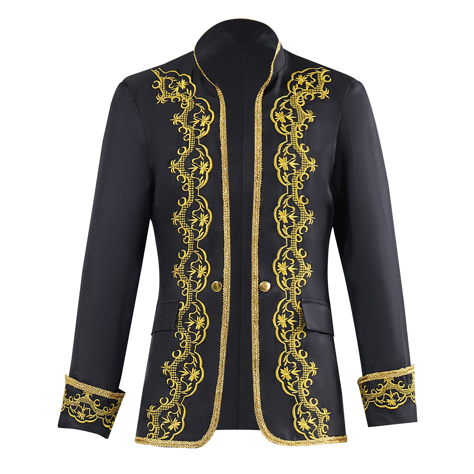 FYEGRE Men's Elegant Retro Court Formal Stage Performance Wear ...