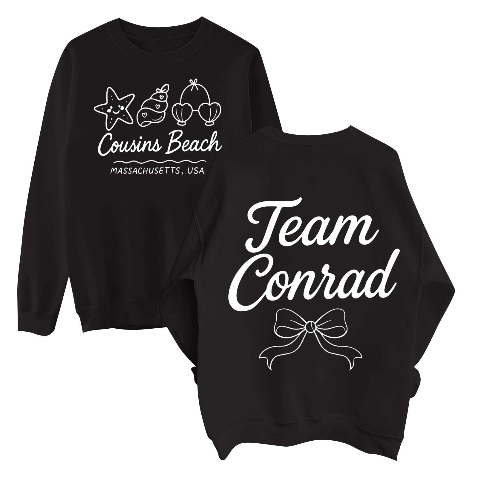 FYEGRE Women's Beach Summer Pullover Comfortable Bow Design Hoodless ...