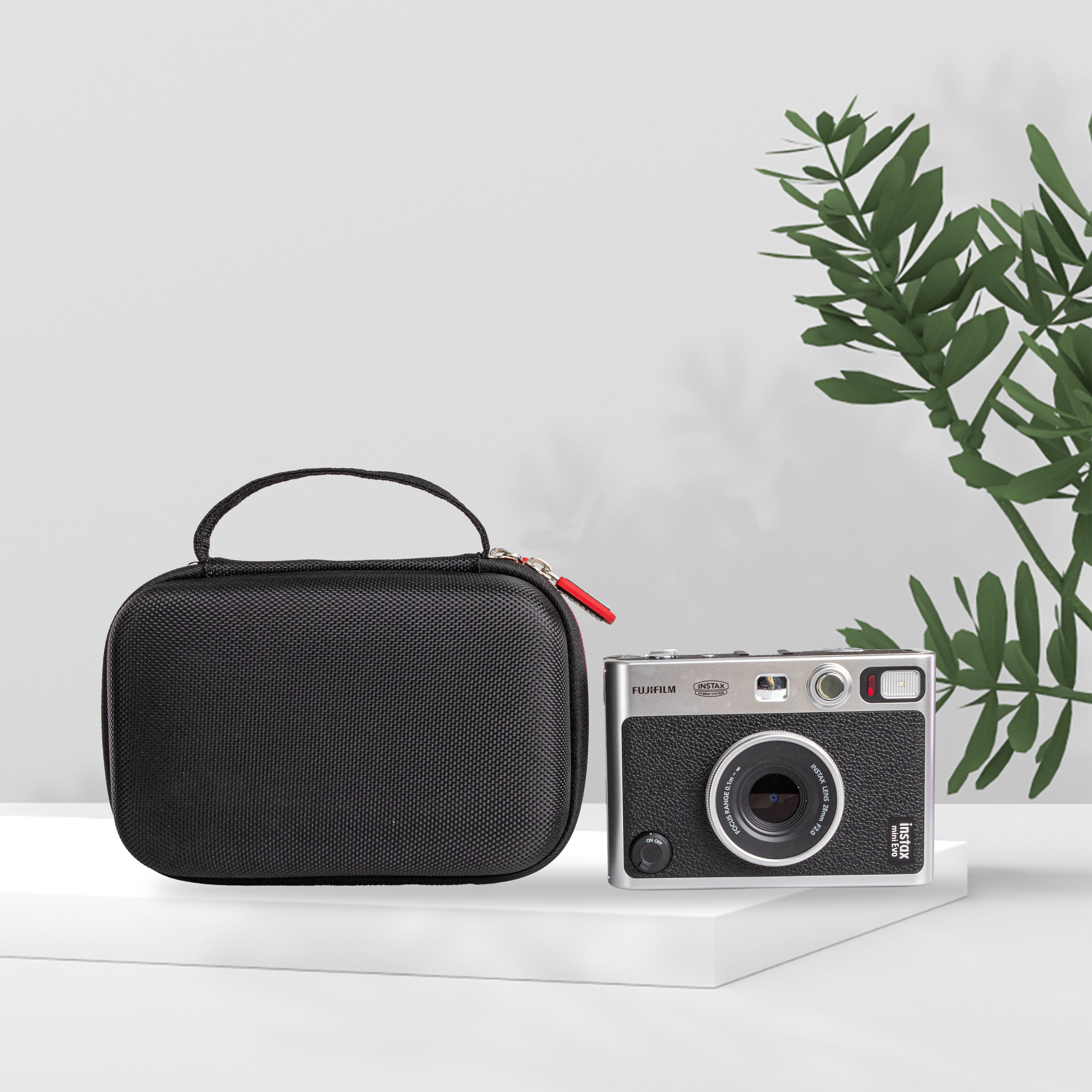 FYFTRAS Hard EVA Storage Case for INSTAX MINI EVO Hybrid Instant Camera ...