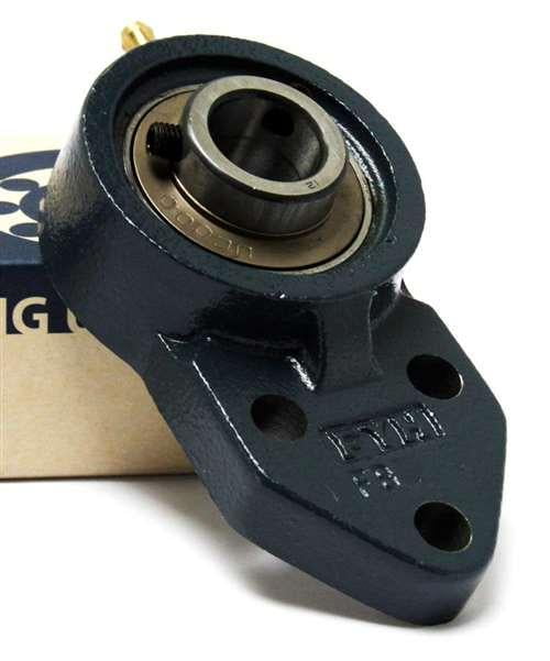 FYH Bearing UCFB201-8 1/2 Three bolt Flanged Mounted Bearings - Walmart.com
