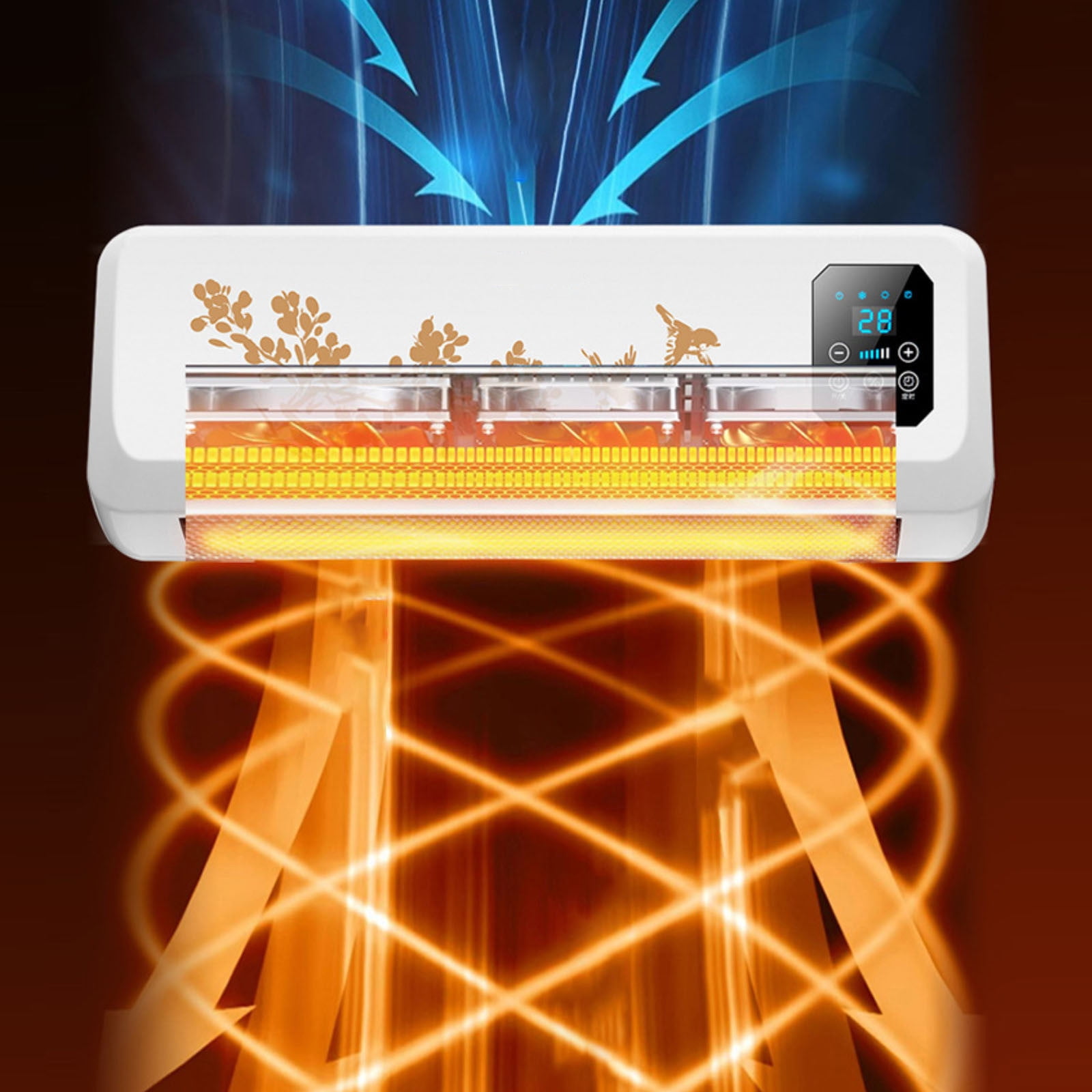 FYHALE 8,000 BTU 350 sq. ft. Split Air Conditioner, Window AC Unit ...