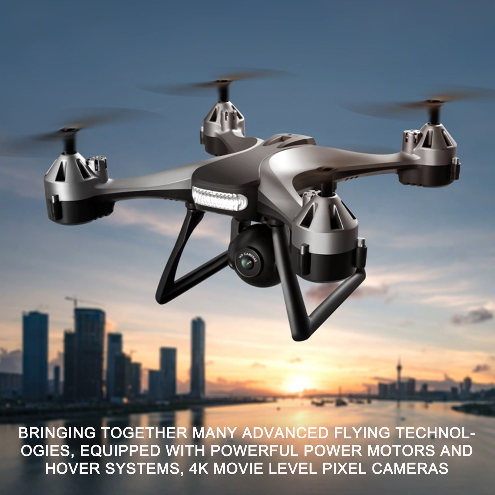 FYHALE Drone with Camera 4k JC801 with Camera 800W WiFi FPV RC Drone Onekey Return Control ...