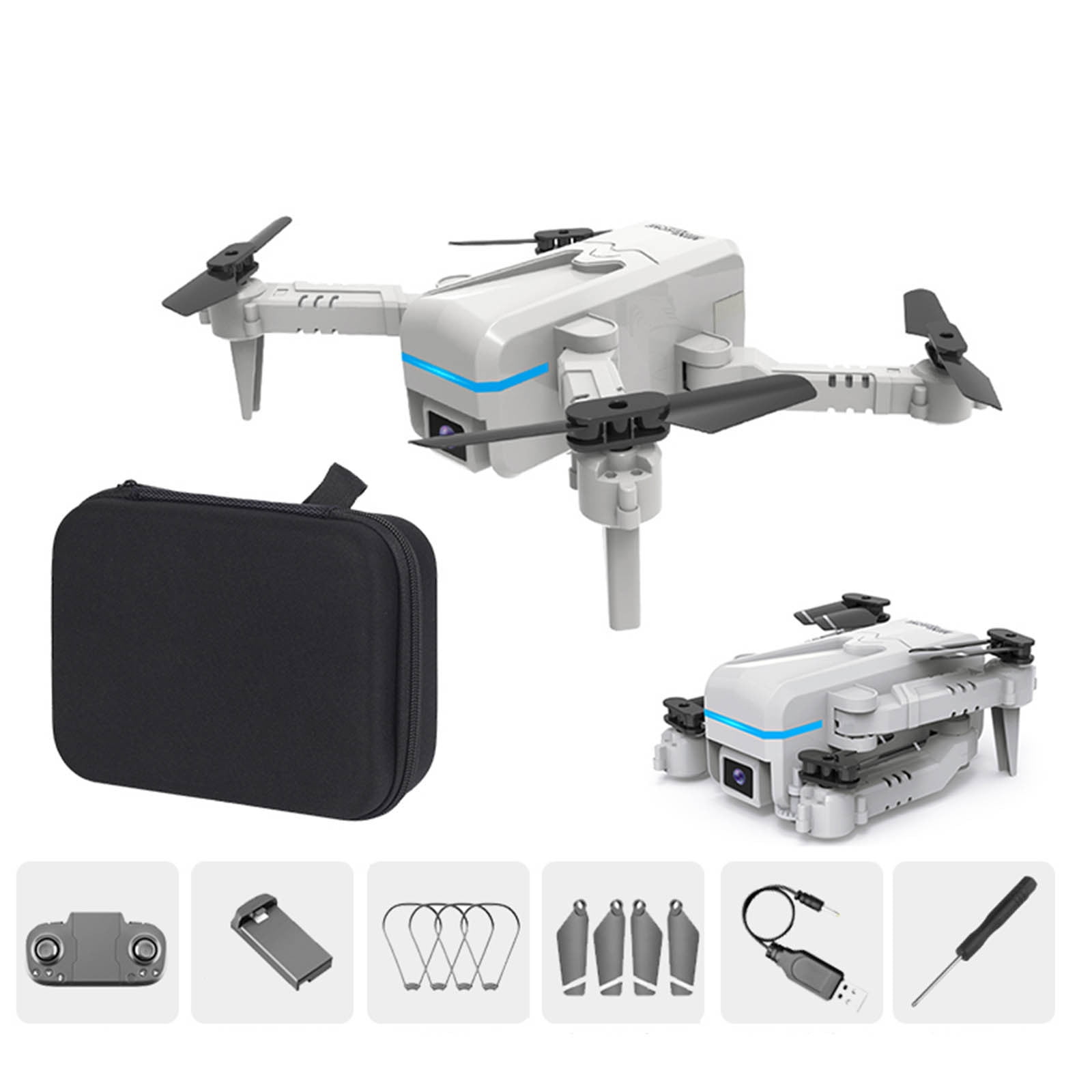 FYHALE H6 Mini Drone 4k HD Camera FPV WiFi Real- Transmission Foldable ...