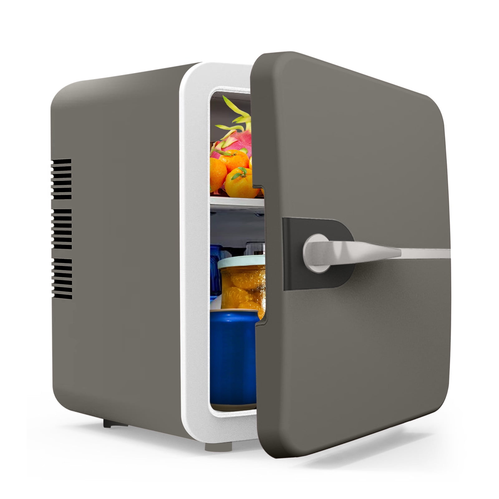 FYHALE Mini Fridge, Portable Retro 6 Liter/8 Cans Cooler Refrigerator ...