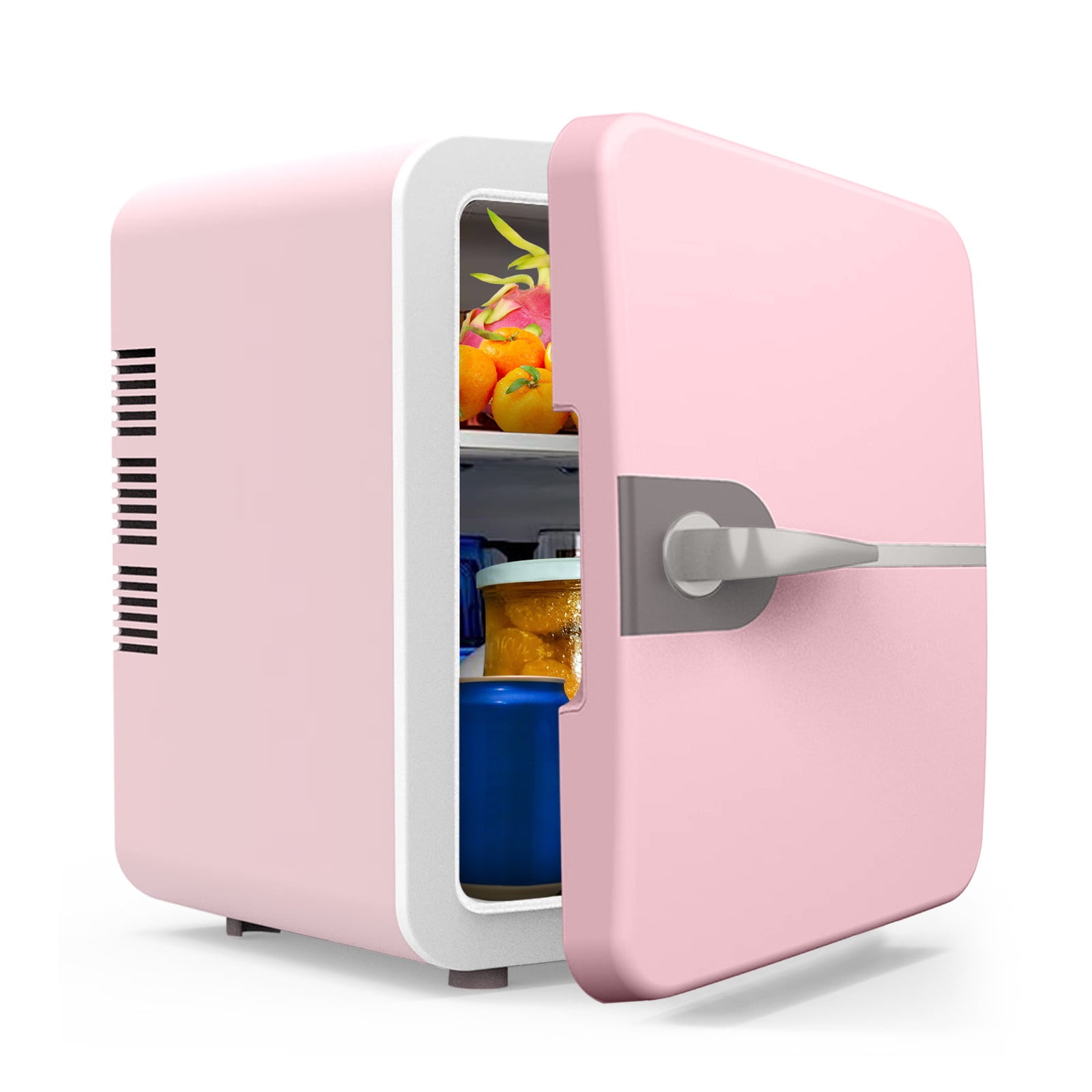 FYHALE Mini Fridge, Portable Retro 6 Liter/8 Cans Cooler Refrigerator ...