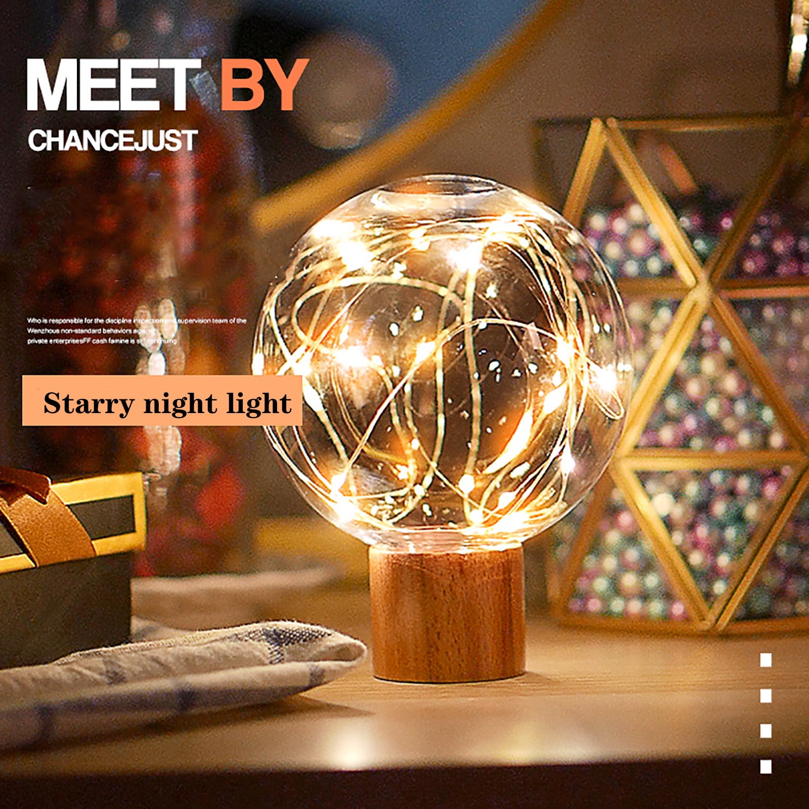 FYHALE Night Lights with Light Sensors Creative Gift Starrys Sky Light ...